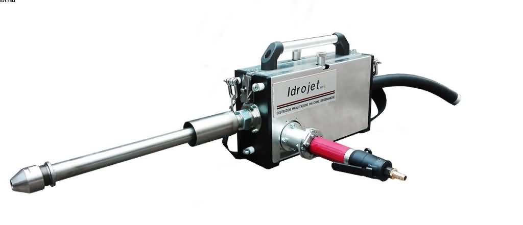 Internal bundle cleaning robot Idrobox for heat exchangers - by Idrojet