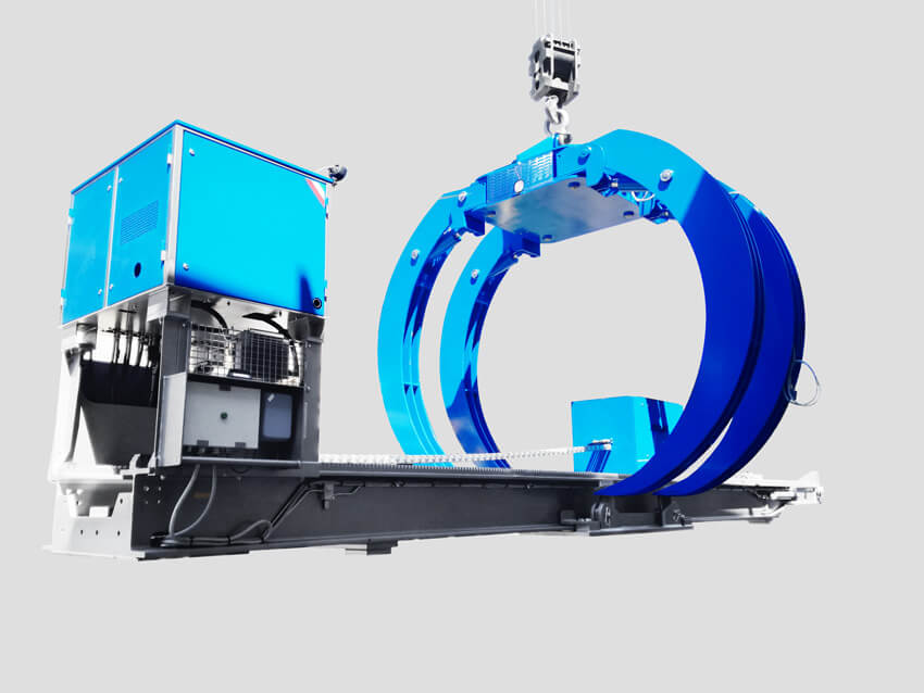 Hook lifting device multifunctional Poly Arch 55t - Idrojet