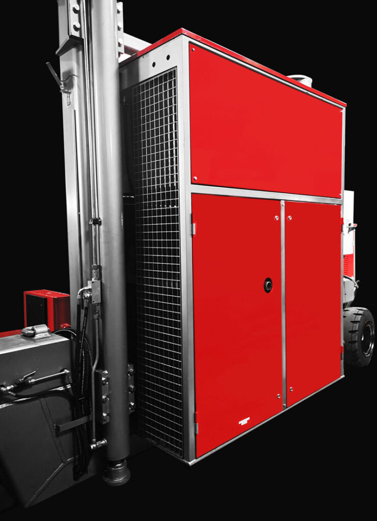 Self Propelled Tigerjet Bundle Extractor